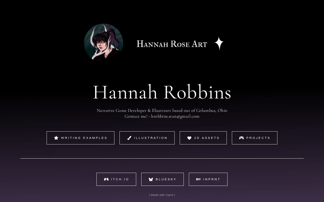 Hannah Robbins: Illustration and Game Design